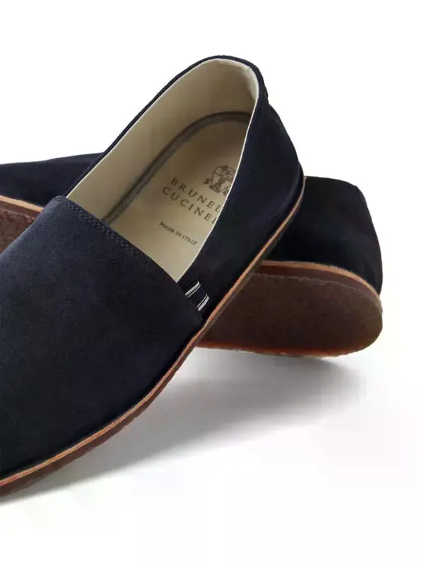 Brunello Cucinelli Suede Espadrilles - Blue