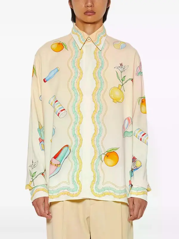 Casablanca All-over Printed Shirt