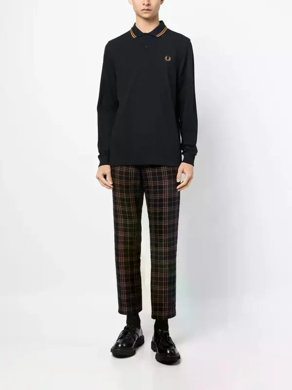Fred Perry Logo-embroidered Cotton Polo Shirt