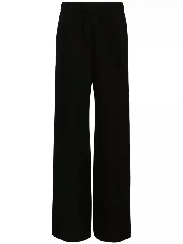 Valentino Garavani Wide-leg Silk Trousers