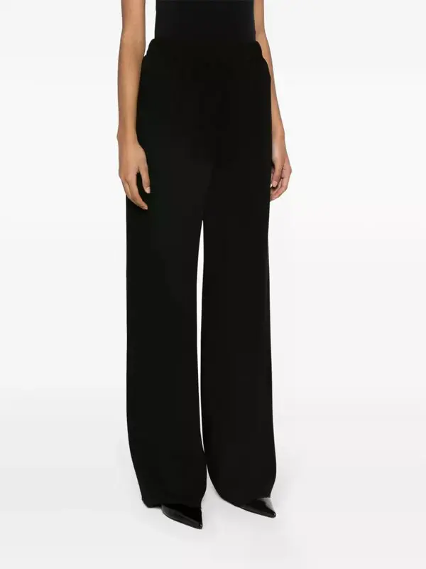 Valentino Garavani Wide-leg Silk Trousers