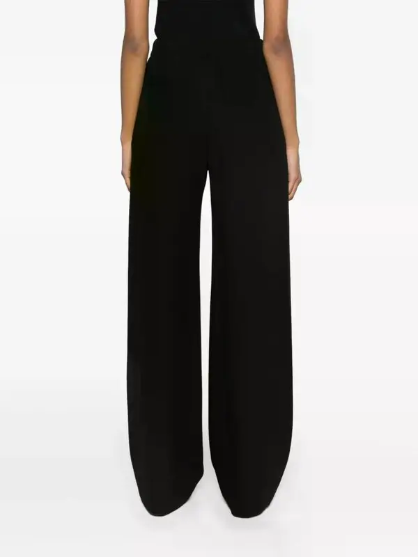 Valentino Garavani Wide-leg Silk Trousers