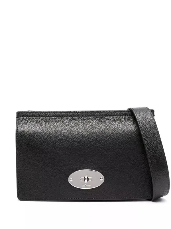 Mulberry Small Anthony Leather Messenger Bag - Black