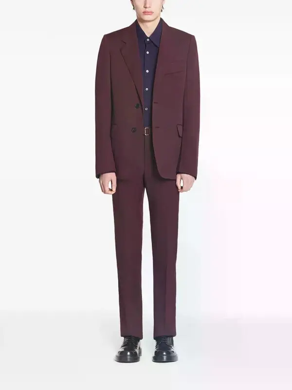 LANVIN Belted Tailored Trousers