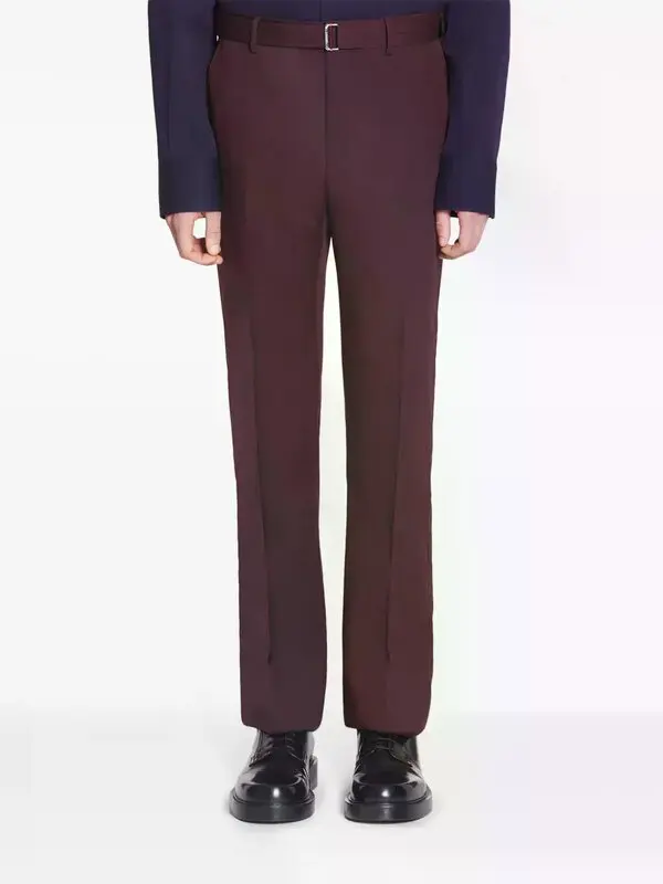 LANVIN Belted Tailored Trousers