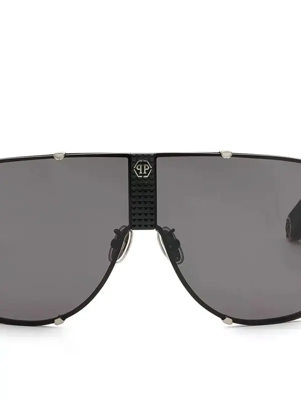 Philipp Plein Studded Pilot-frame Sunglasses