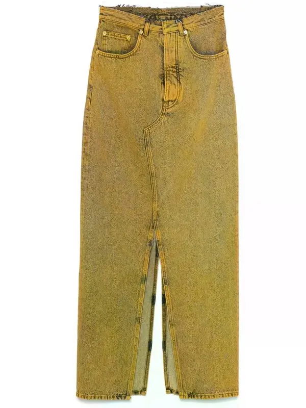 MAISON MARGIELA Denim Maxi Skirt