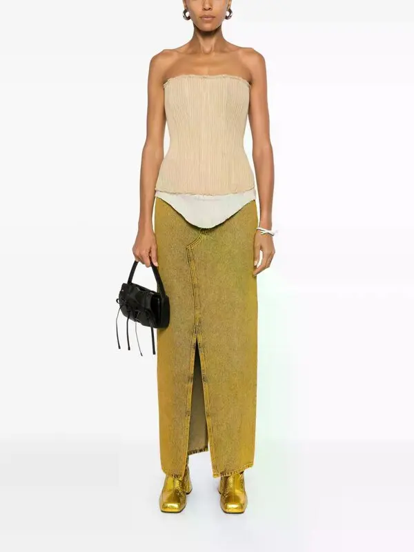 MAISON MARGIELA Denim Maxi Skirt