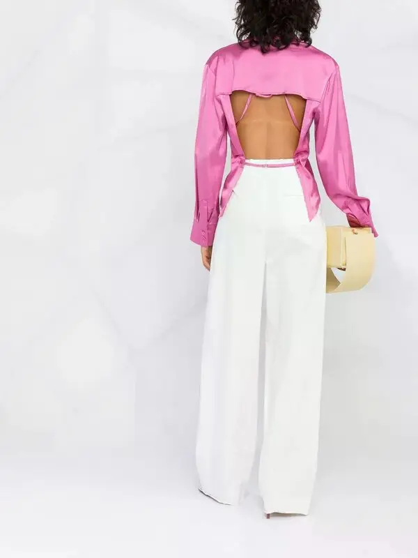 Jacquemus Open-back Shirt