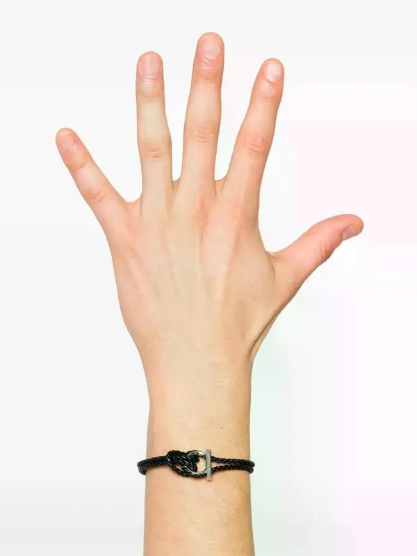 FERRAGAMO Gancini Bracelet - Black
