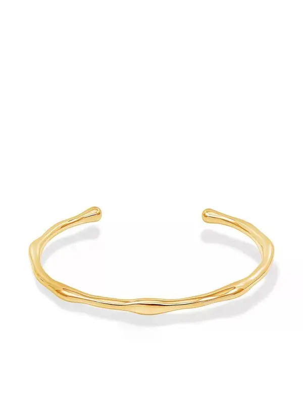 DOWER & HALL Waterfall Torque Bracelet - Gold