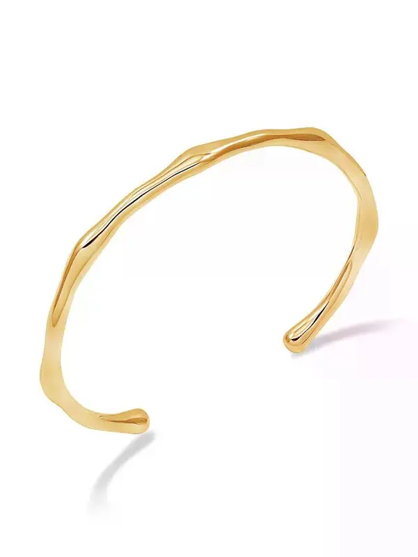 DOWER & HALL Waterfall Torque Bracelet - Gold