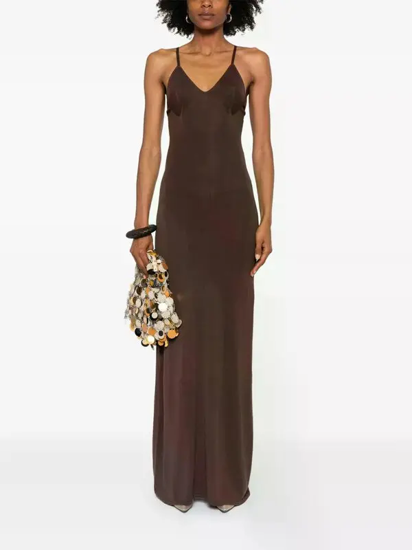 AYA MUSE Knitted Maxi Dress