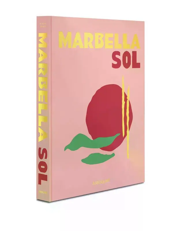 Assouline Marbella Sol Book - Pink