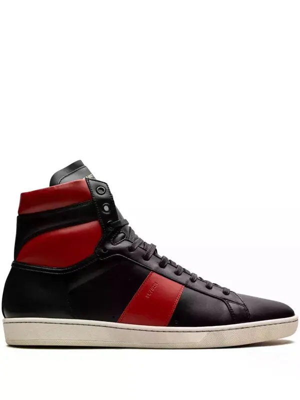 Saint Laurent Sl-02h High-top Sneakers - Black