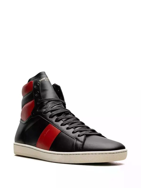 Saint Laurent Sl-02h High-top Sneakers - Black