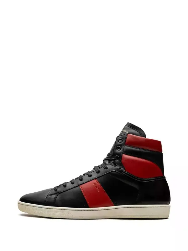 Saint Laurent Sl-02h High-top Sneakers - Black