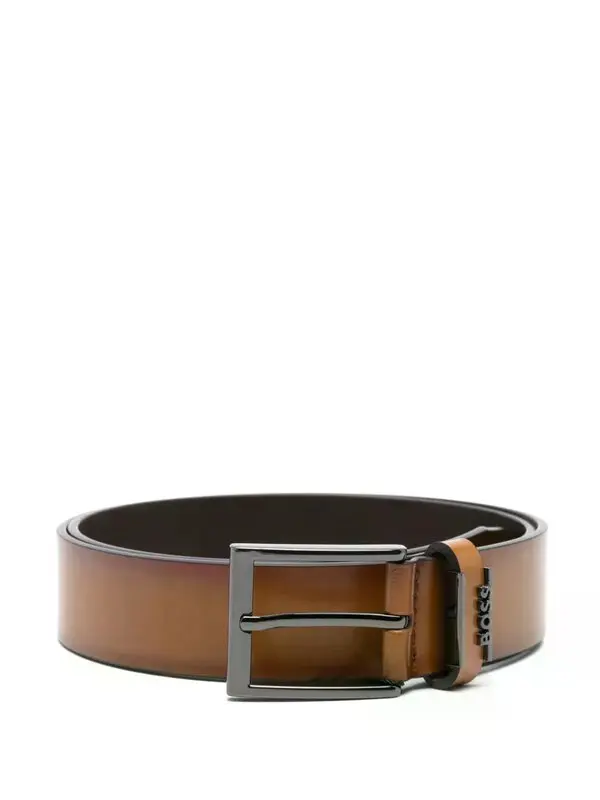 BOSS Leather Belt - Brown