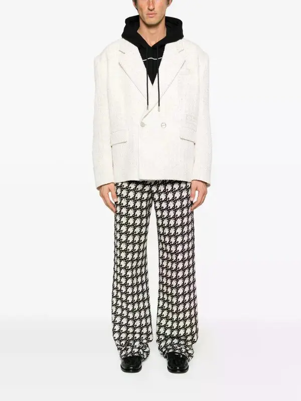 Gcds Sequin-embellished Tweed Blazer