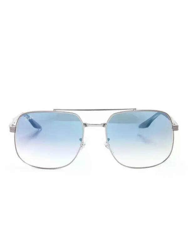Ray-ban Oversized Sunglasses - Silver