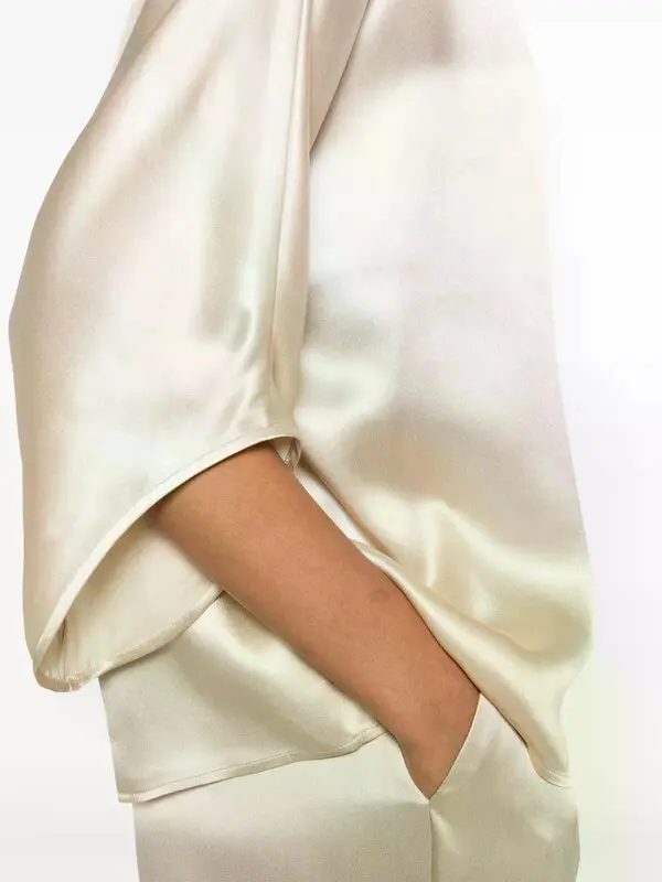 Eleventy Silk Blouse
