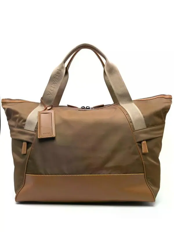 Prada Triangle-logo Duffle Bag