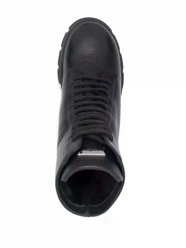 Philipp Plein Iconic Plein Leather Boots
