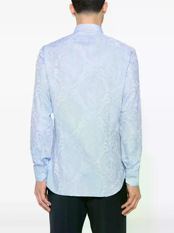 Etro Patterned-jacquard Shirt
