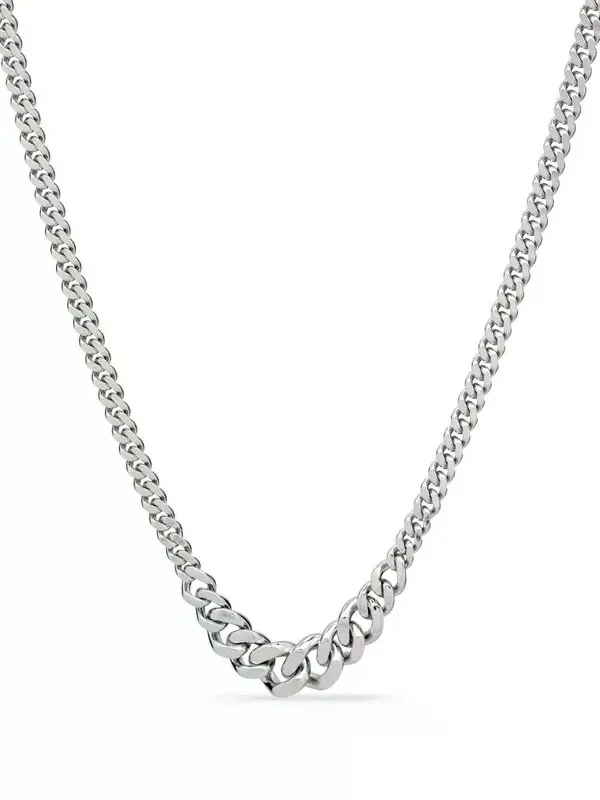 Tom Wood Recycled Dean Chain Necklace - Silver