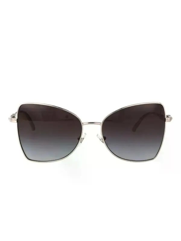 JIMMY CHOO Butterfly-frame Sunglasses - Silver