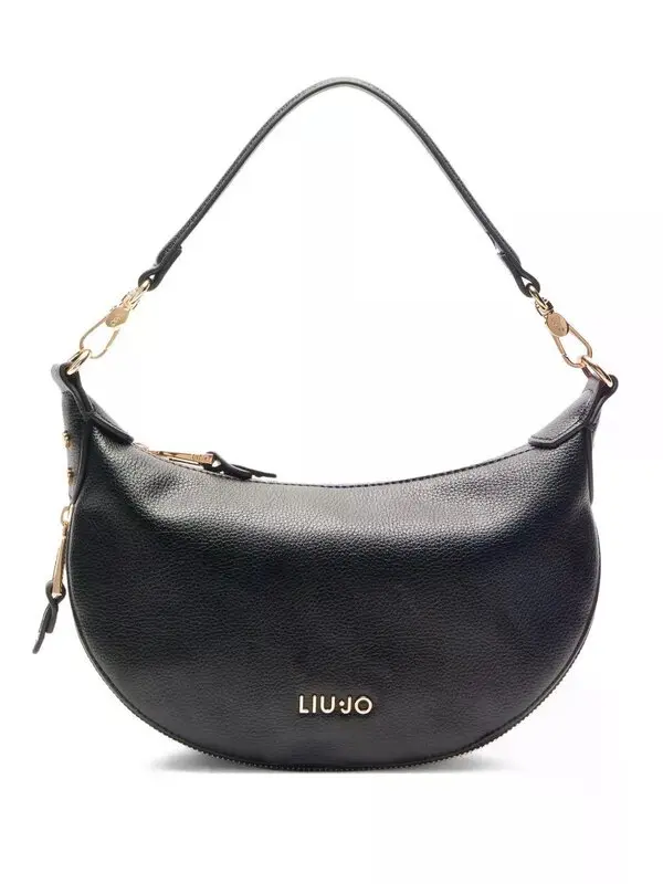 Liu Jo Logo-lettering Shoulder Bag - Black