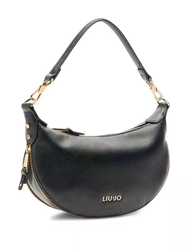 Liu Jo Logo-lettering Shoulder Bag - Black