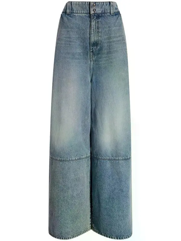 Khaite Isla High-rise Wide-leg Jeans