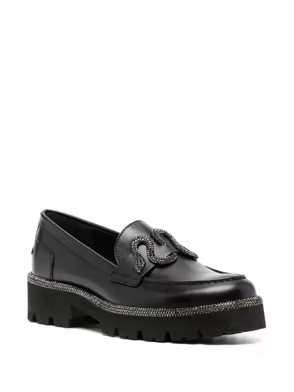 Rene Caovilla Morgana Leather Oxfords