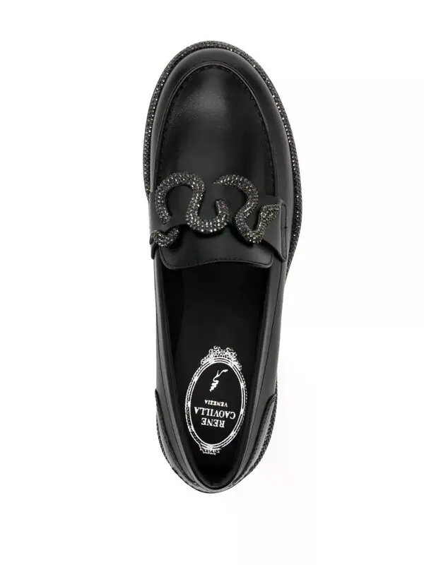 Rene Caovilla Morgana Leather Oxfords