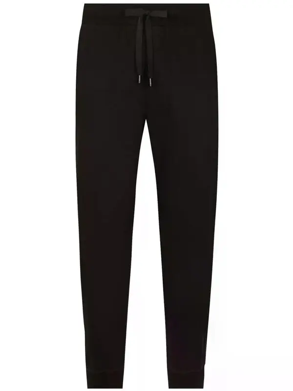 Dolce & Gabbana Logo-patch Drawstring-waist Track Pants