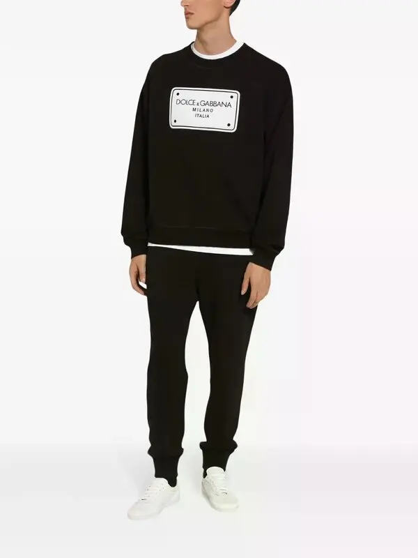 Dolce & Gabbana Logo-patch Drawstring-waist Track Pants