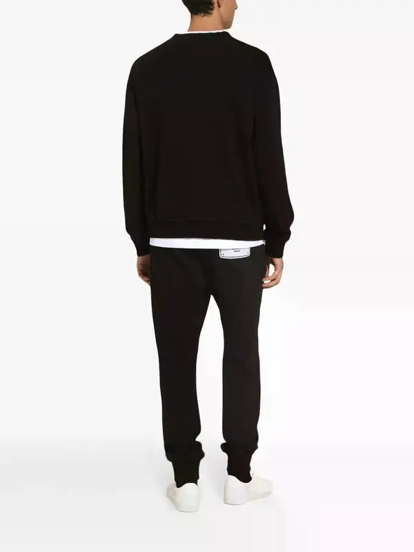 Dolce & Gabbana Logo-patch Drawstring-waist Track Pants