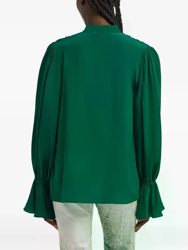 Roberto Cavalli Flared-cuff Blouse