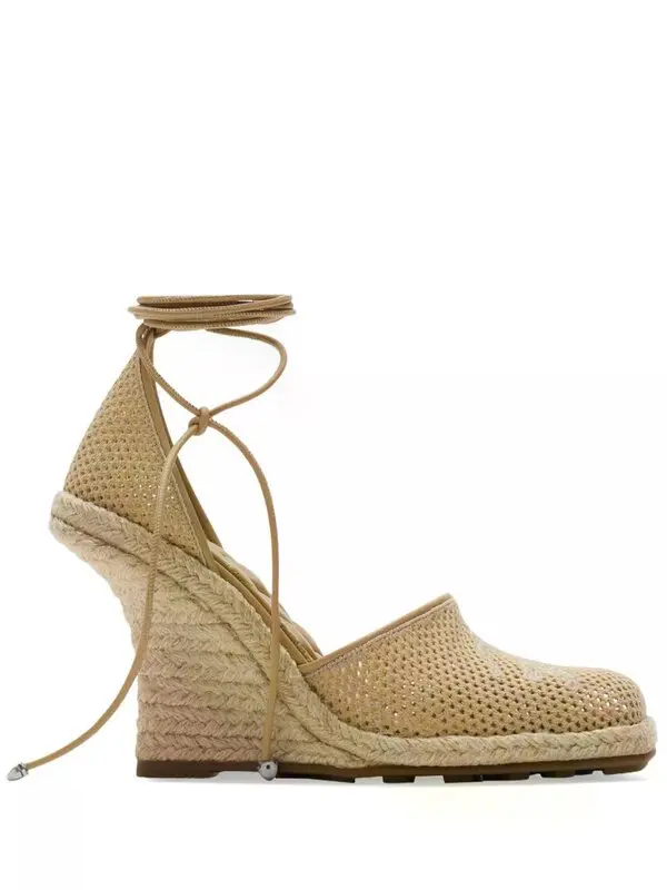 Burberry Mesh Plunge Espadrilles