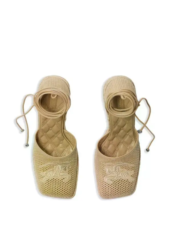 Burberry Mesh Plunge Espadrilles