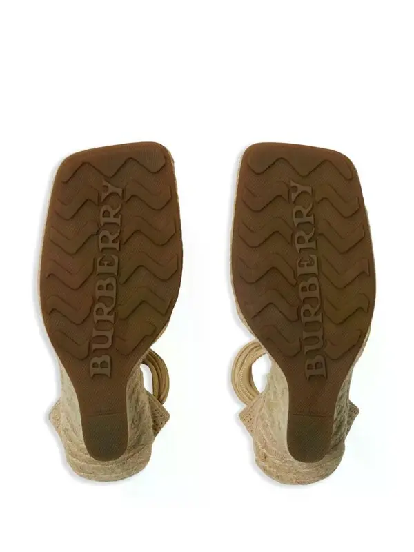 Burberry Mesh Plunge Espadrilles