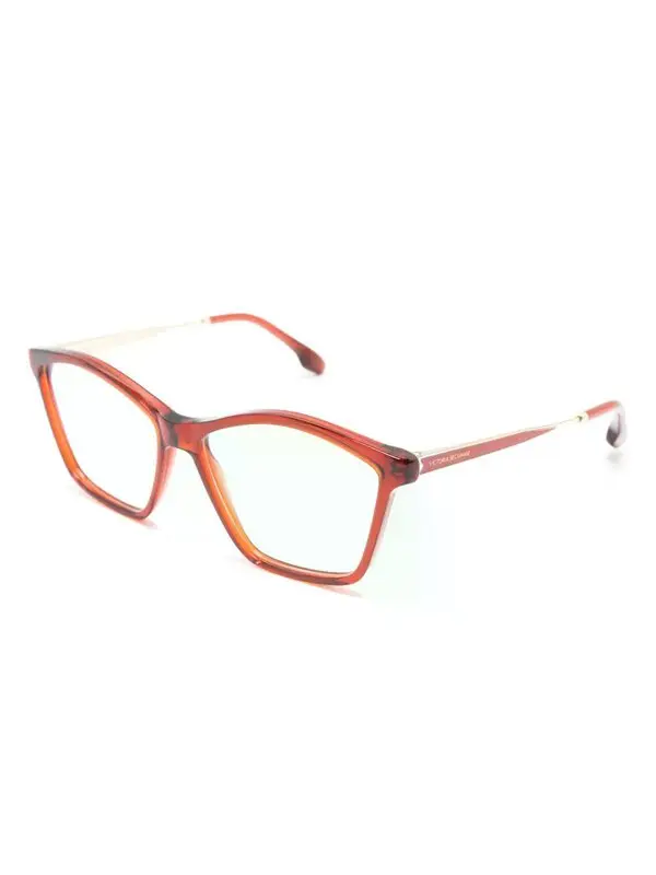 Victoria Beckham Logo-engraved Cat-eye Frame Glasses