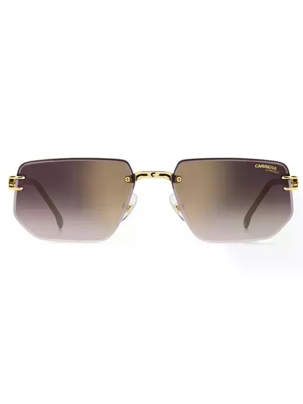 Carrera Eyewear Geometric Frame Sunglasses - Black