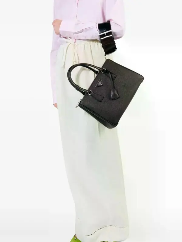 Prada Logo-embroidered Maxi Skirt