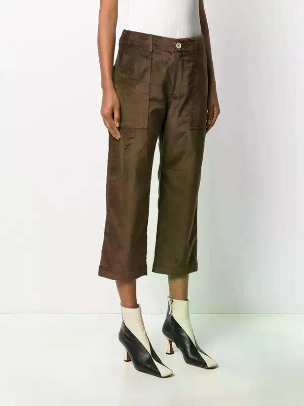 MAISON JEJIA Cropped Straight-leg Trousers