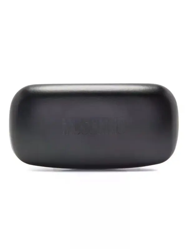 Moschino Biker-style Frame Sunglasses - Black