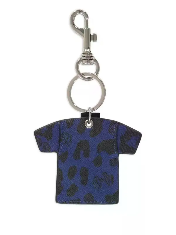 Versace Medusa Head-motif Keyring - Blue