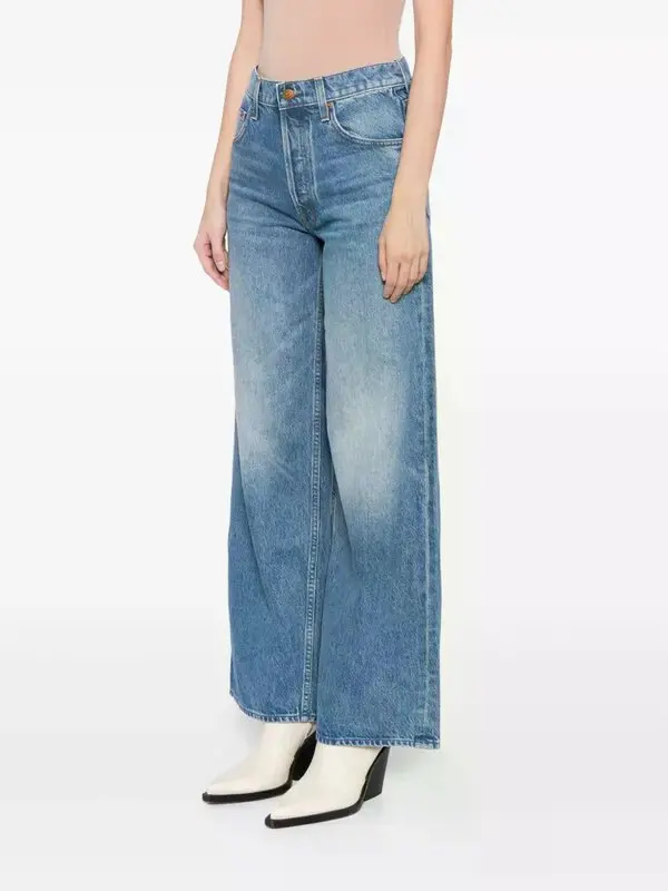 MOTHER High-rise Wide Leg Jeans