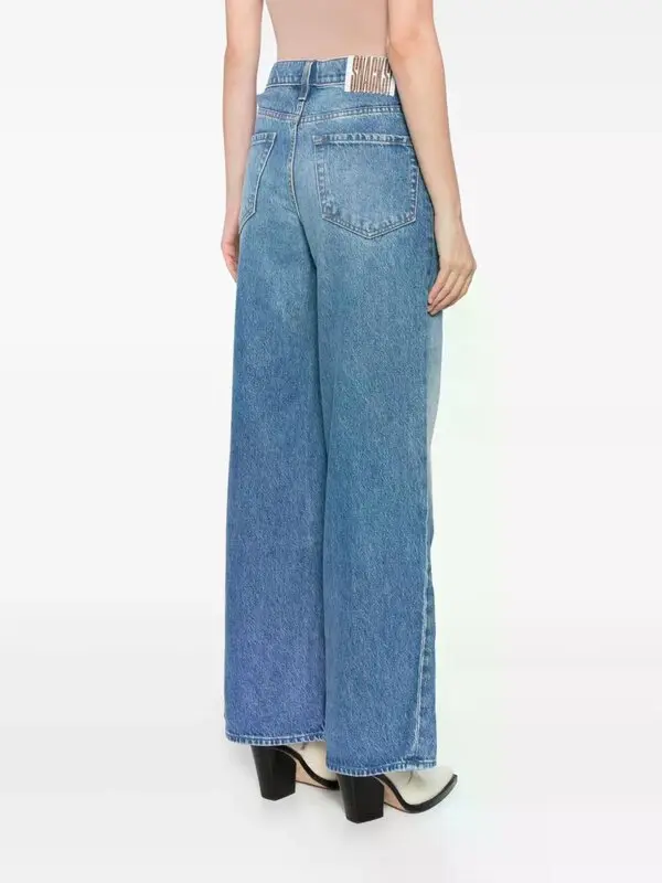 MOTHER High-rise Wide Leg Jeans